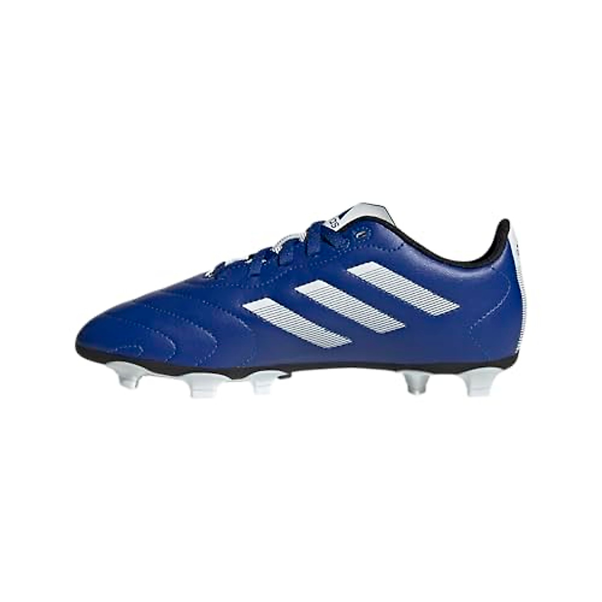 adidas Goletto Firm Ground Soccer Shoe, Team Royal Blue/White/Black, 6 US Unisex Big Kid