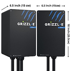 Grizzl-E Duo Level 2 Plug in EV Charger, up to 40 Amp, Two 24 feet Premium Cables (14-50 Plug)