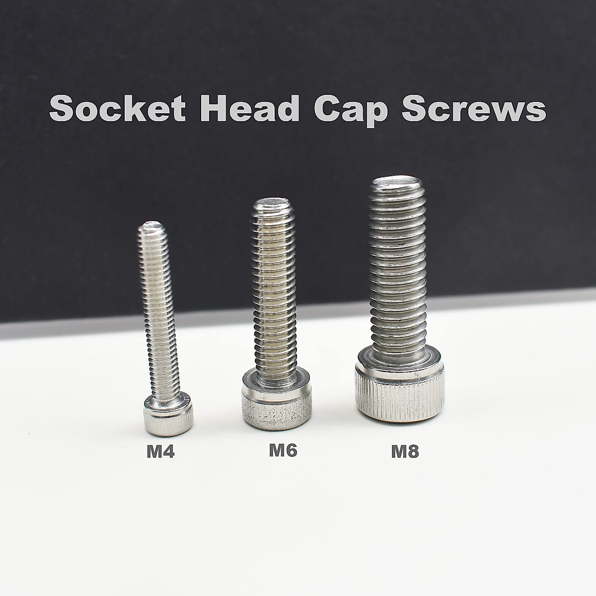 Floyutin 30 PCS M6x25mm 304 Stainless Steel Metric Hex Socket Bolt Cap Head Screws Bulks, Full Threaded