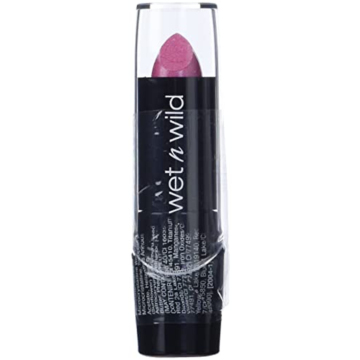 wet n wild Silk Finish Lipstick| Hydrating Lip Color| Rich Buildable Color| Pink Ice