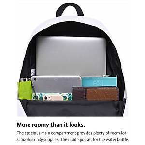 HotStyle SIMPLAY Classic School Backpack Bookbag, Black