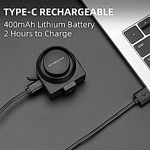 ROCKBROS 115dB Bike Alarm Wireless Vibration Motion Sensor Waterproof Motorcycle Alarm with Remote