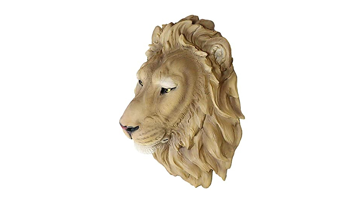 Mufasa Lion Head Wall Decor - Regal African Wildlife Art