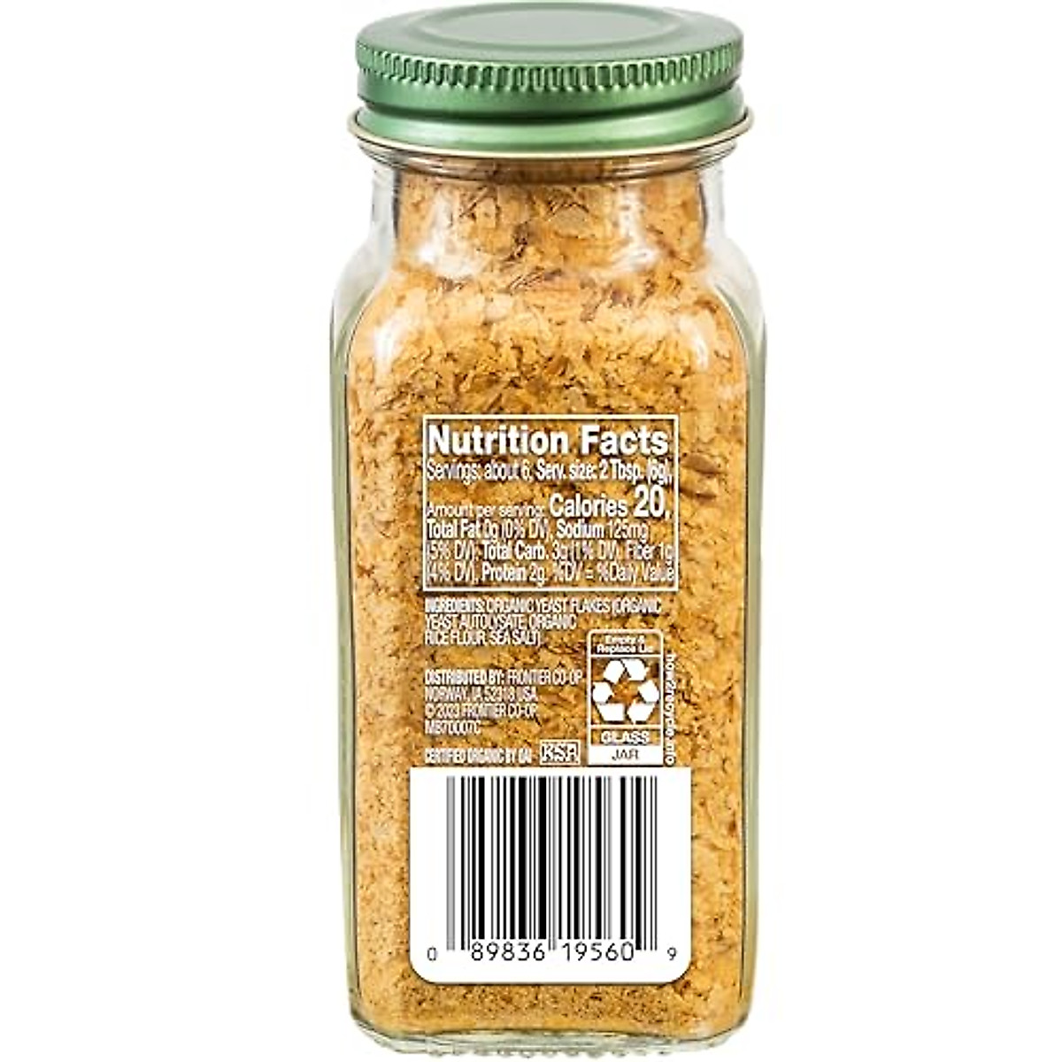 Simply Organic Nutritional Yeast, 1.32oz