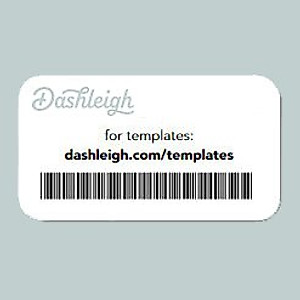 Dashleigh 40 Waterproof Pantry Labels for Quart Jars, 6 x 2.5 inches, Vinyl White