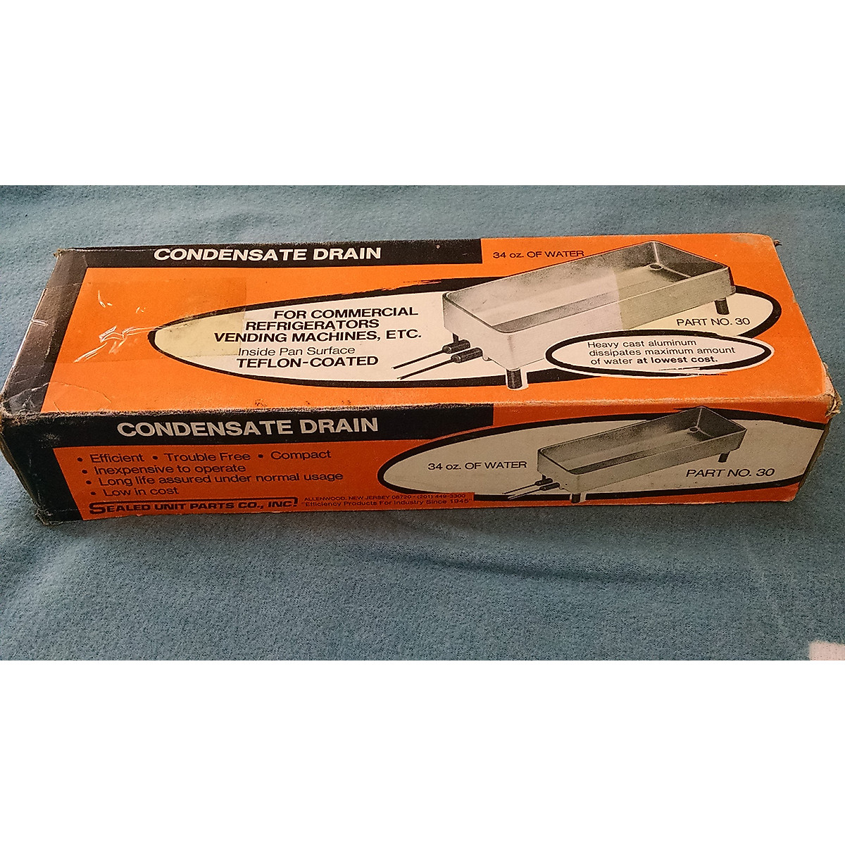 Condensate Drain Pan 30-OS | Condensate Remover | Refrigerators or Freezers