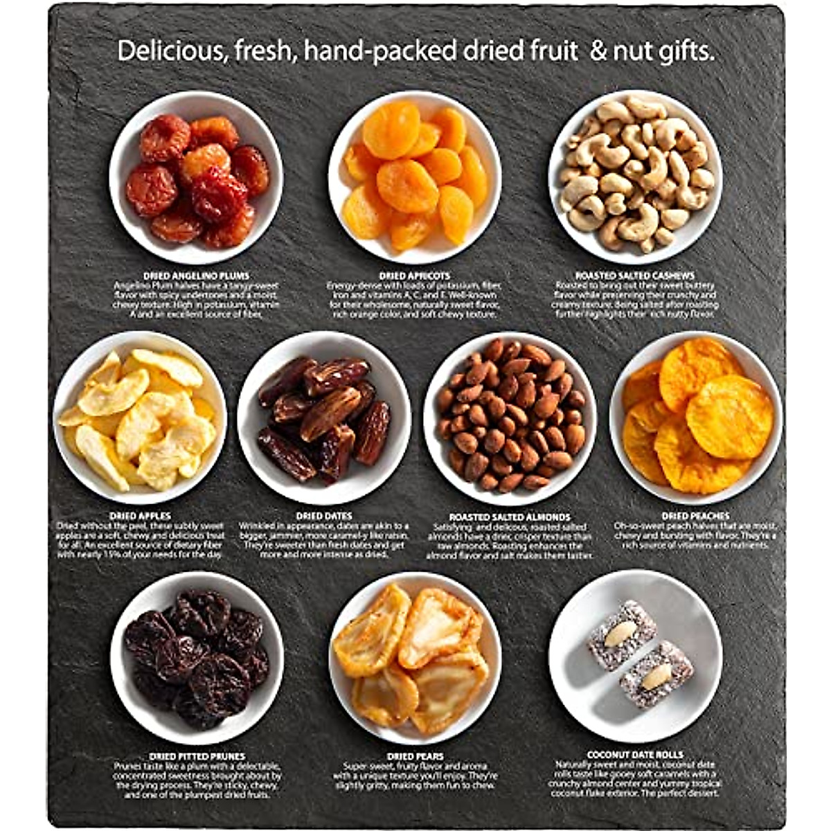 Flora Dried Fruit and Nut Gift Tray