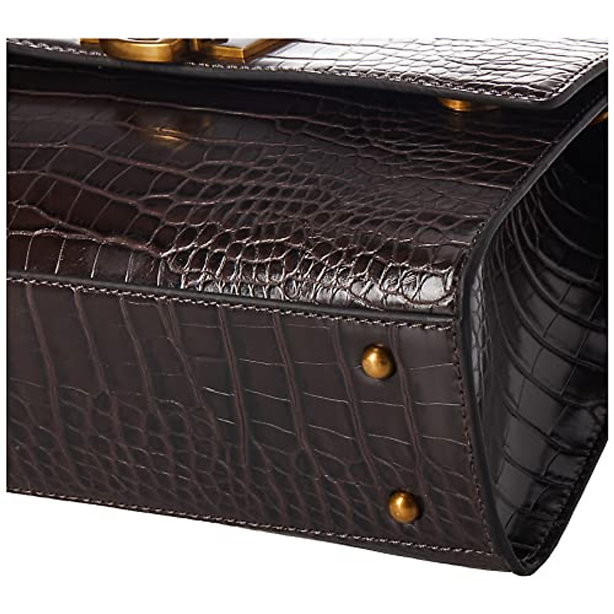 GUESS US Stephi Top-Handle Flap Bag