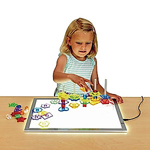 Excellerations STEM Math Light Table Activity Set
