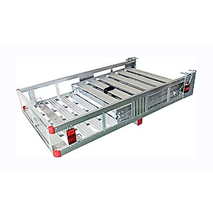 MAXXHAUL 70275 Aluminum Cargo Carrier | With 60" Folding Ramp | 53.5" x 29"
