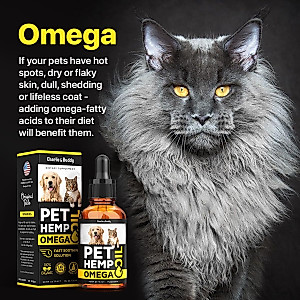 Charlie&Buddy Hеmp Oil for Dogs - Omega 3,6,9 for Skin, Coat, Anxiеty Relief and Jоint Pаin