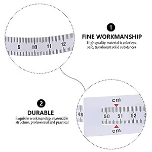 Infant Head Circumference Tape Ruler: 6pcs Newborn Head Measuring Ruler Cm Measure Ruler Baby Toddler Head Body Arm Measurement Tool