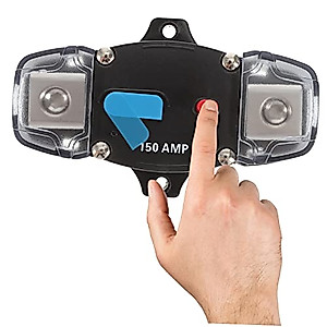 ibasenice 2pcs 150a Circuit Breaker Inline Circuit Breaker Amp Circuit Breaker for Boat Circuit Breaker Boat Battery Rv Circuit Breaker Amp Breaker Refit Yacht Boat Pp