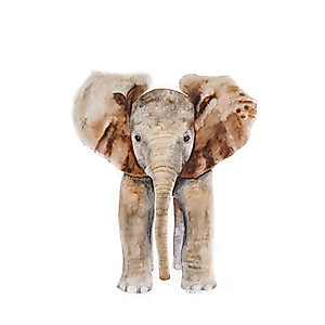 Safari Nursery Print Set of 6 Prints, African Baby Animal Watercolors: Lion, Giraffe, Elephant, Zebra, Monkey, Cheetah - Selection of Alternate Animals and Sizes available