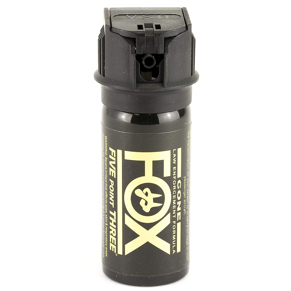 Fox Labs 152FTMDB Flip Top 1.5oz Pepper Spray Fogger (CONE) Pattern