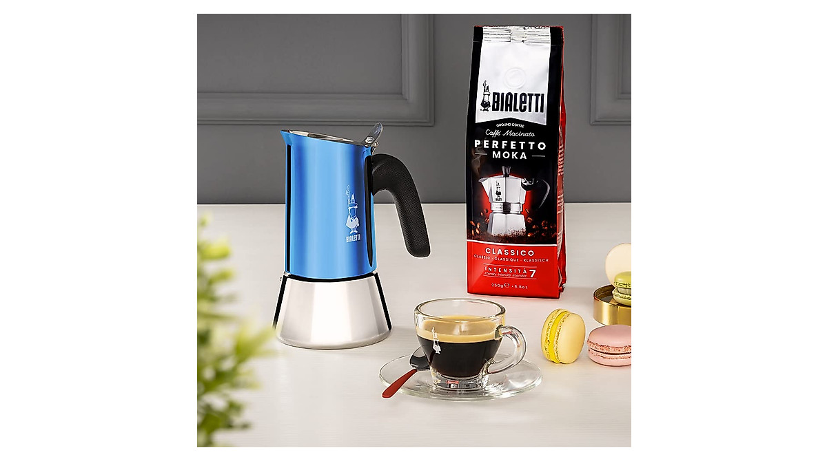 Bialetti Venus Blue 4 Cup Espresso Maker