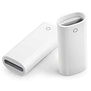 COOYA Compatible with Apple Pencil 1st Gen Charger Adapter Replacement for Apple Pencil 1st Generation 2-Pack Charging Adapter iPencil Charger Connector for Lightning Charging Adapter for iPad Pro Air