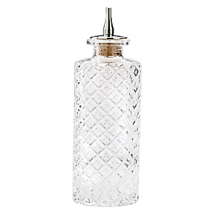 Barfly Bitters Bottle - Cut Crystal - 150 Ml, Glass