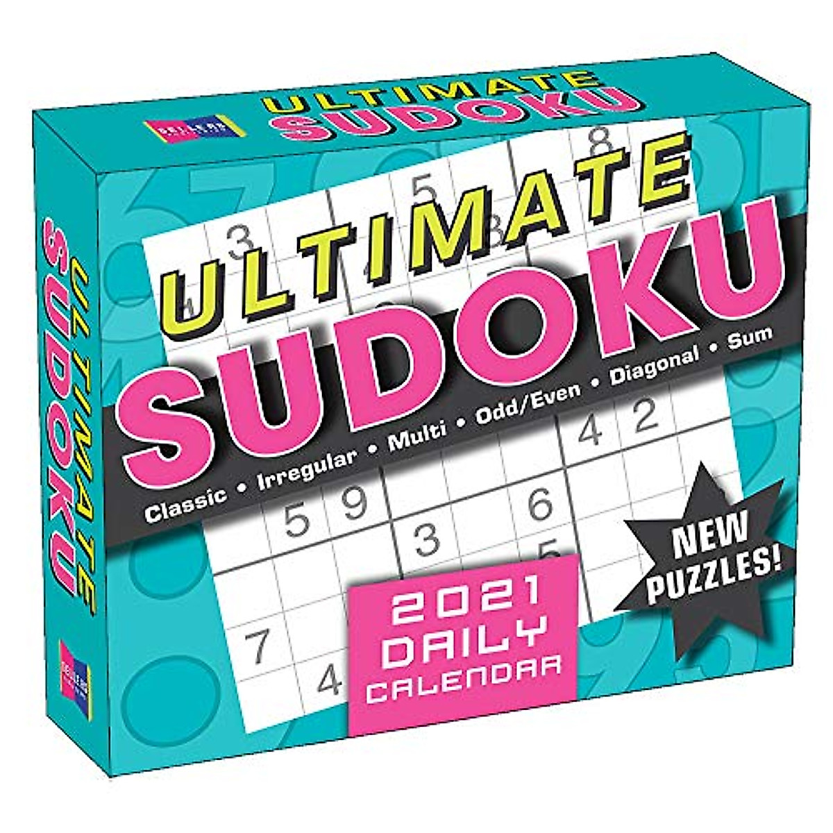 2021 Ultimate Sudoku Boxed Daily Calendar