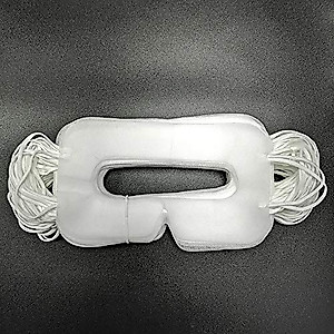 YinQin 100PCS Disposable VR Mask Universal Cover Mask for VR Mask Cover Sanitary VR Mask, VR Mask Rift, VR Eye Cover Pad, White
