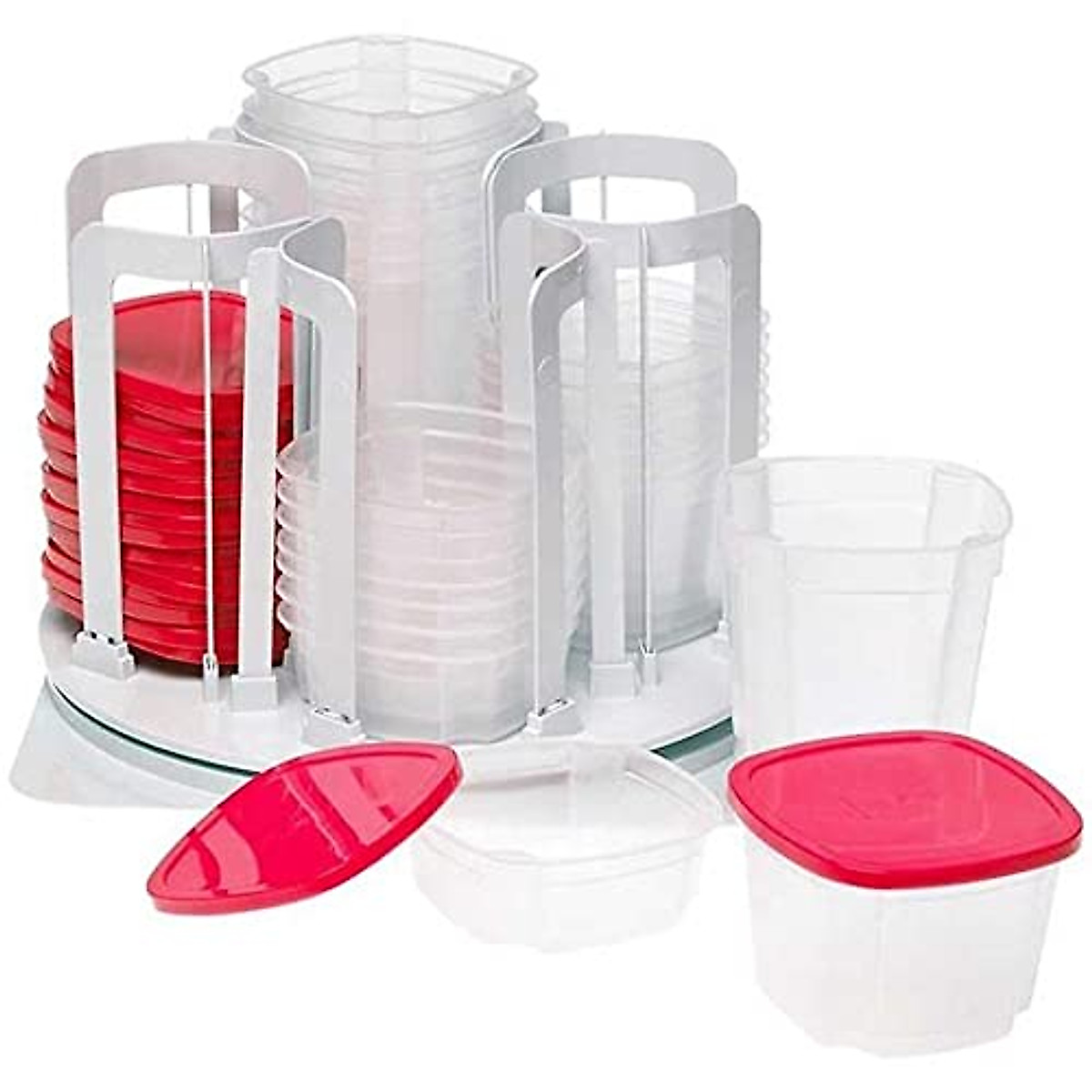 Smart Spin N Store 49 Piece Food Storage Set