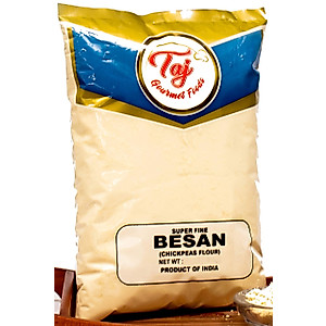 TAJ Premium Indian Besan Flour (Chick Pea, Gram Flour), (2-Pounds)