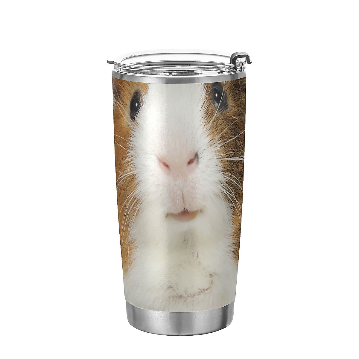 Yasala Tumbler Guinea Pig Cute Insulated Coffee Cup Beverage Container Office Travel Mug with Straw and Lid 20oz Holiday Back to School Gift