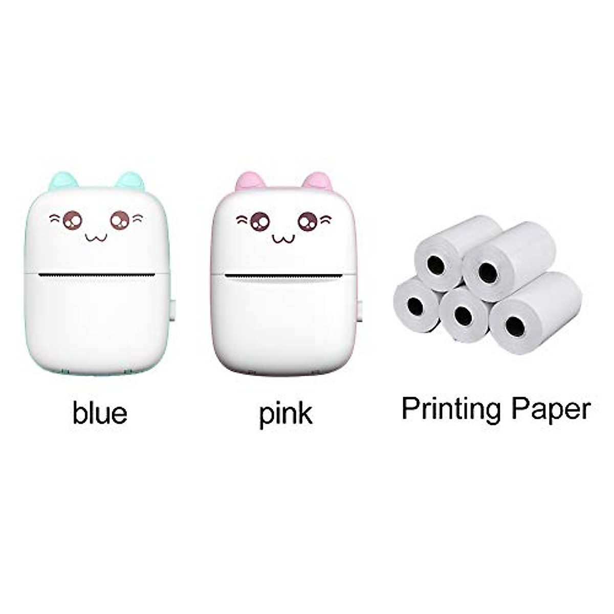 Get 5 Rolls KASCLINO Thermal Paper for Your Mini Printer