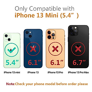 Lastma for iPhone 13 Mini Case Cute with Wrist Strap Kickstand Glitter Bling Cartoon IMD Soft TPU Shockproof Protective Cases Cover for Girls and Women (Butterfly)