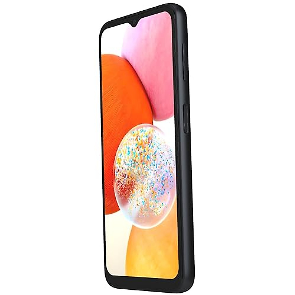 SAMSUNG Galaxy A14 (128GB, 4GB) 6.6", Android 13, 5000mAh Battery, 50MP Triple Camera, Dual SIM 4G Volte GSM Unlocked International Model A145M/DS (w/ 256GB SD, Black)