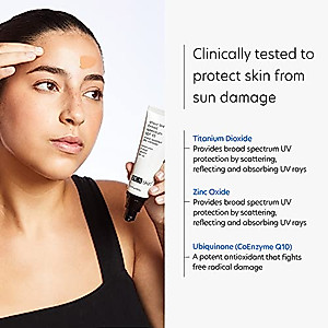 PCA SKIN Sheer Tint Broad Spectrum SPF 45 - Universally-Tinted Water-Resistant Hydrating Sunscreen for Use Alone or Under Foundation & Makeup (1.7 fl oz)