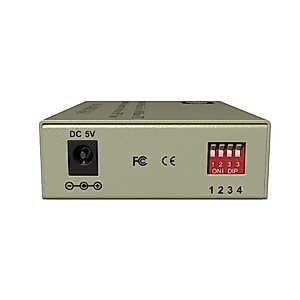 Fiber to Ethernet Converter | Open SFP slot Gigabit to RJ45 10/100/1000 Fiber Media Converter | Plug & Play | Universal - Supports All Single / Multi Mode SFPs 1G/100M| Auto-Negotiation | Jumbo Frame