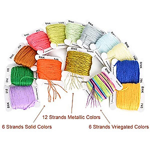 962Pcs Friendship Bracelet String Kits with Storage Box, 110 Colors Embroidery Thread and 800 Beads,52Pcs Cross Stitch Tools-Labeled with Embroidery Thread Numbers for Bobbins,Great Production Gift.