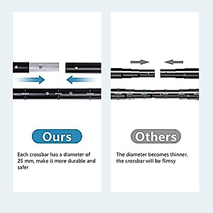 Backdrop Stand 6.5x10ft, ZBWW Photo Video Studio Adjustable Backdrop Stand for Parties, Wedding, Photography, Advertising Display with 12 pcs Balloons