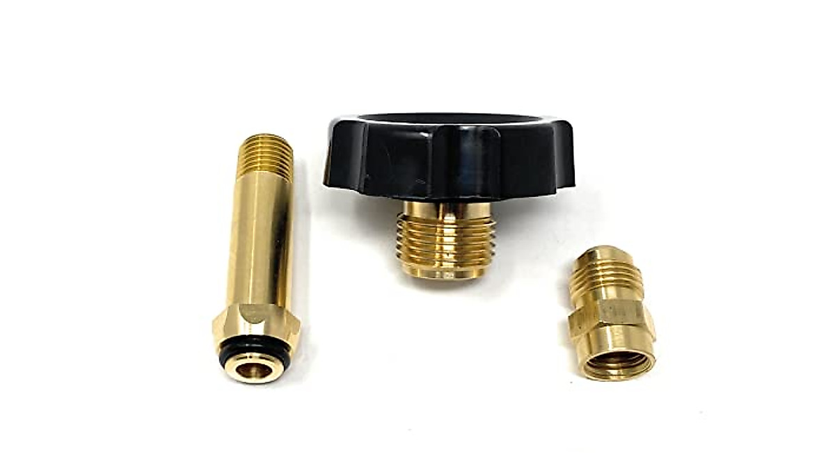 Soft Nose POL Propane Adapter for Outdoor Appliances