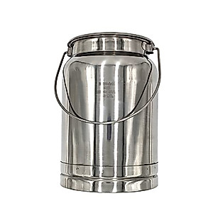 Stainless Steel Milk Can Totes (10 Quart)