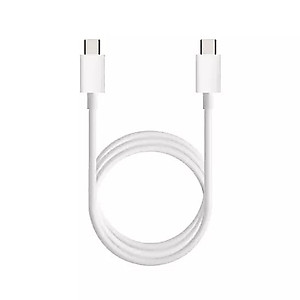 USB C to USB C Charging & Data Cable- 1 Meter - White