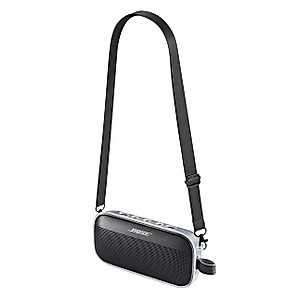 Seracle Crystal Clear Cover Carrying Case Compatible with Bose SoundLink Flex Bluetooth Portable Speaker (Transparent)