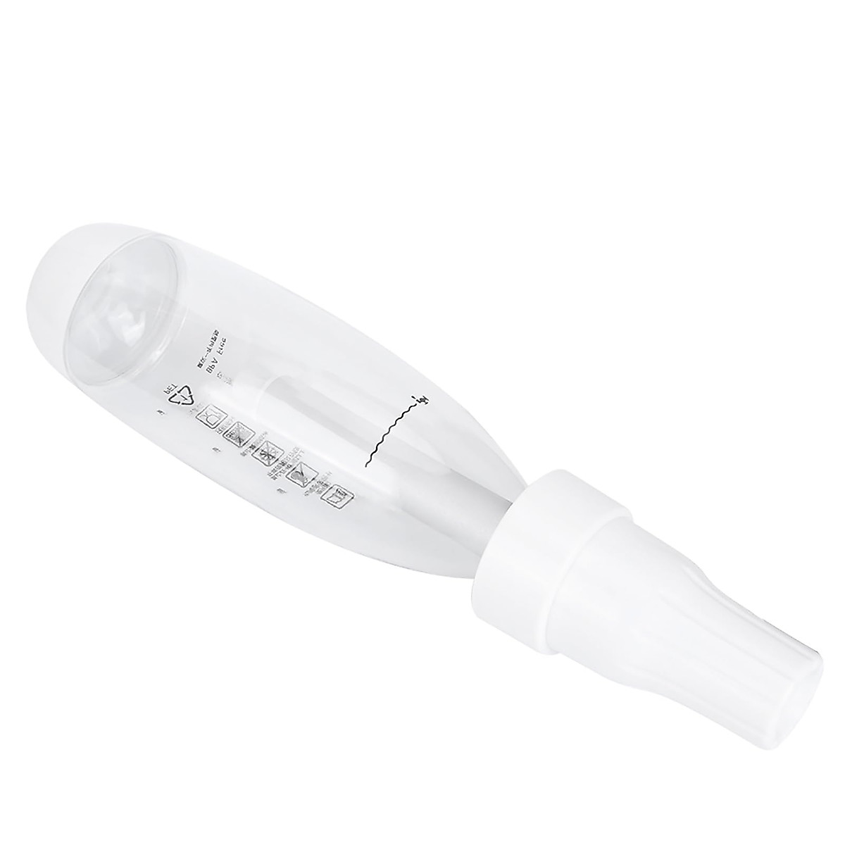 Portable Soda Water Maker, White Beverage Drink Maker Clear Soda Water Machine for Home Outdoor Office Outdoor