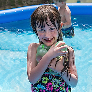 Toss Game Banner for Water Balloons, 4 Score Holes Shooter Target for Water Gun, Swimming Pool Fun Addition Toy for Throwing Water Bomb, Summer Splash Fun for Kids Adults, Pool Party Supplies