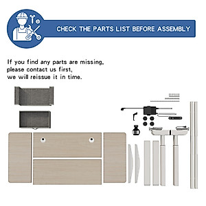 Jceet Electric Standing Desk with Drawer, 63x30 Inches, Modern Style, Perfect for Home or Office Use