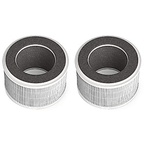 Nispira True HEPA Air Filter Replacement Compatible with hOmeLabs 3-in-1 Compact Ionic HEPA Air Purifier, 2 Packs (NOT COMPATIBLE WITH OTHER BRAND BUT ONLY HOMELABS COMPACT AIR PURIFIER)