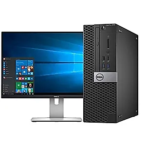 Dell OptiPlex 3040 Small Form Factor PC, Intel Quad Core i5 6500,16Gb DDR3L RAM, 256GB SSD, WiFi, Windows 10 Pro 64-with 22 LCD Panel(Renewed)