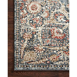 Loloi II Saban Rust/Beige 7'-10" x 10' Area Rug