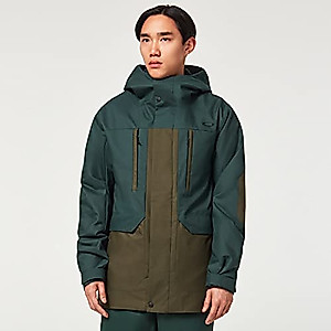 Oakley Standard Sierra Insulated Jacket, Hunter Green/New Dk Brush, Large