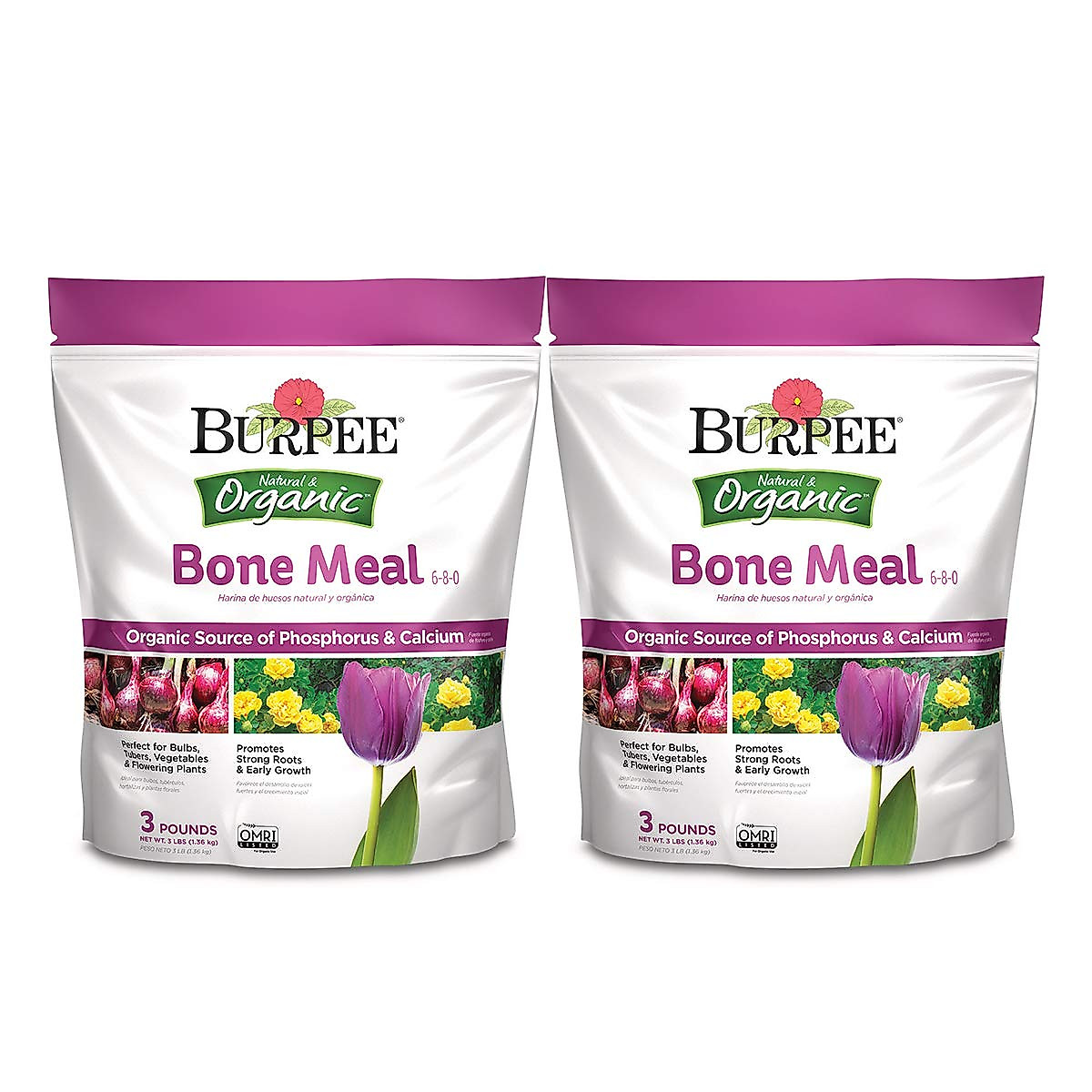 Burpee 99822 Organic Bone Meal Fertilizer, 2 Pack