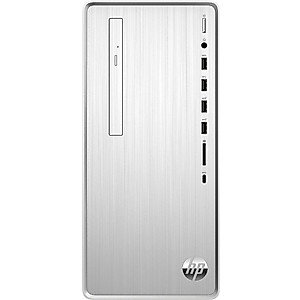 HP - Pavilion Desktop - TP01-0014 - Intel Core i3-8GB Memory - 256GB Solid State Drive - Natural Silver