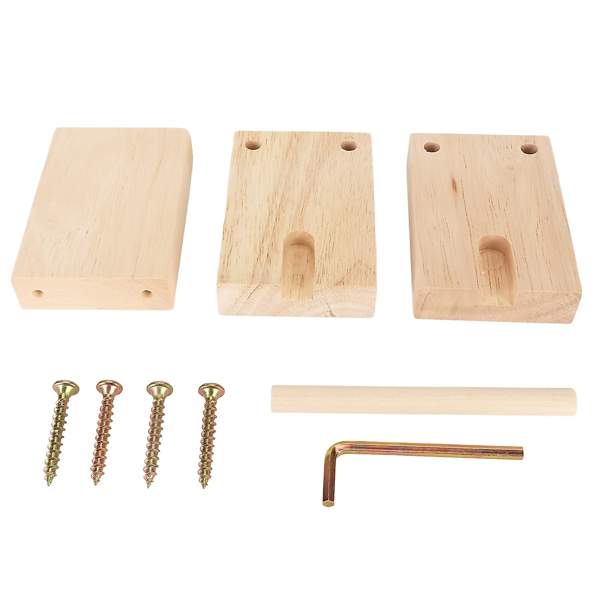 Crochet Yarn Holder, Solidwood Yarn Ball Holder Widely Used Easy Assembly Rotatable for Knitting