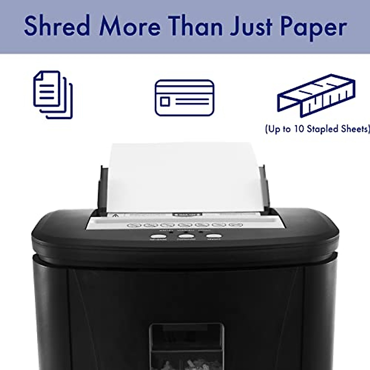 Royal Sovereign 120 Sheet Auto-Feed, Cross-Cut Shredder (RAF-C120), 20.9" x 14.2" x 10"