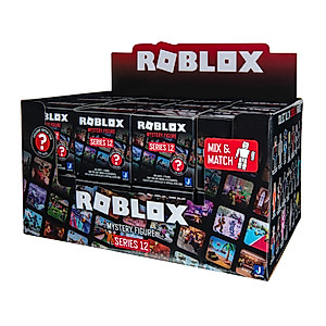 Roblox Action Figure Mystery Blind Box, 2-pack - Series 12 - Mix & Match Collectible Minifigures & Accessories w/Exclusive Virtual Item Code - Gift for Kids - 8+
